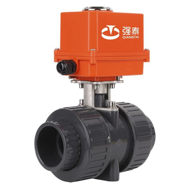 PVC Motorized Ball Valve from China manufacturer - QOTO